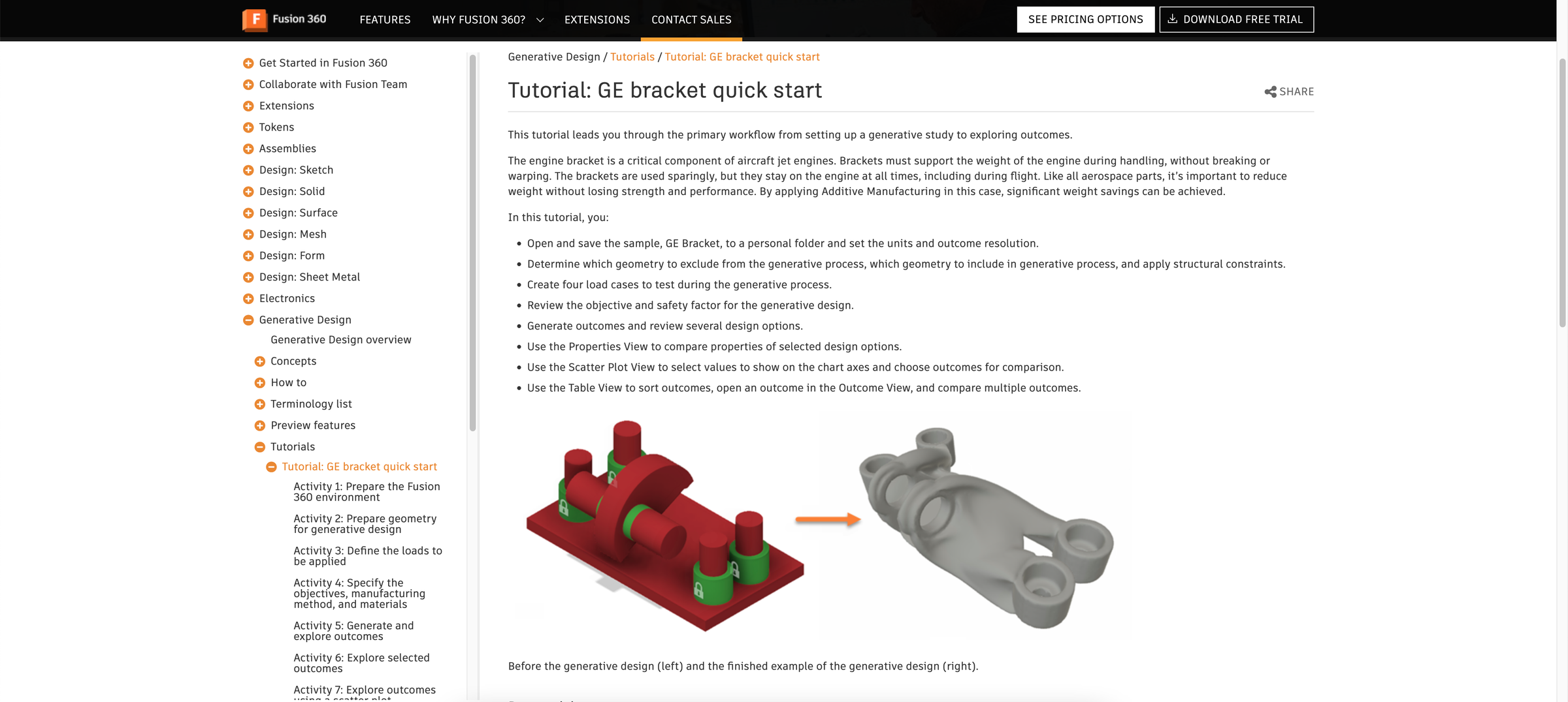 Make a Bridge Using Fusion 360 Generative Design : 8 Steps (with Pictures) - Instructables