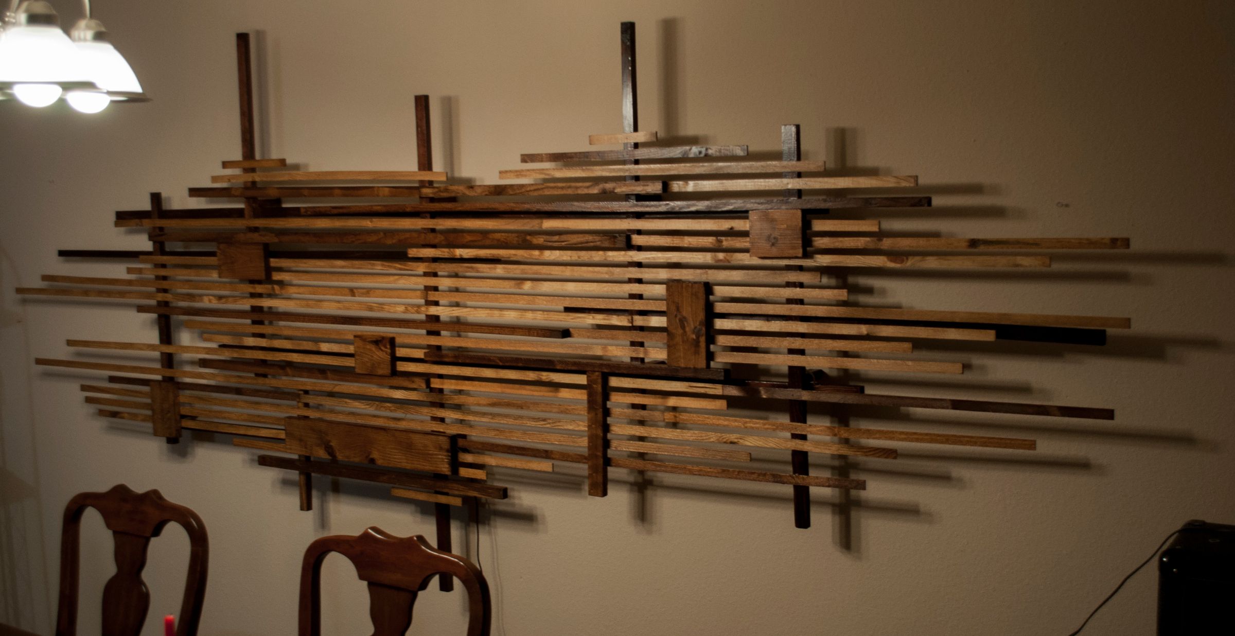 Scrap Wood LED Back-Lit Wall Art : 6 Steps (with Pictures) - Instructables
