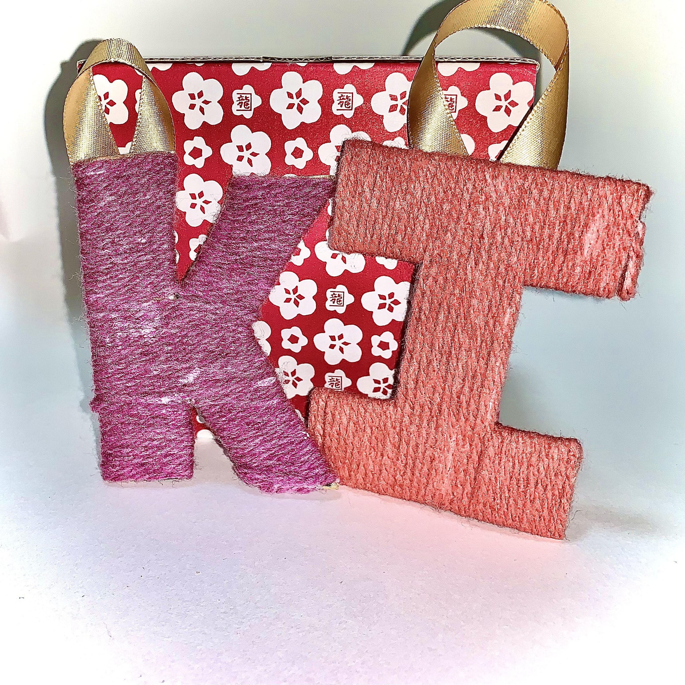 Mini, Yarn-wrapped Letters : 5 Steps - Instructables