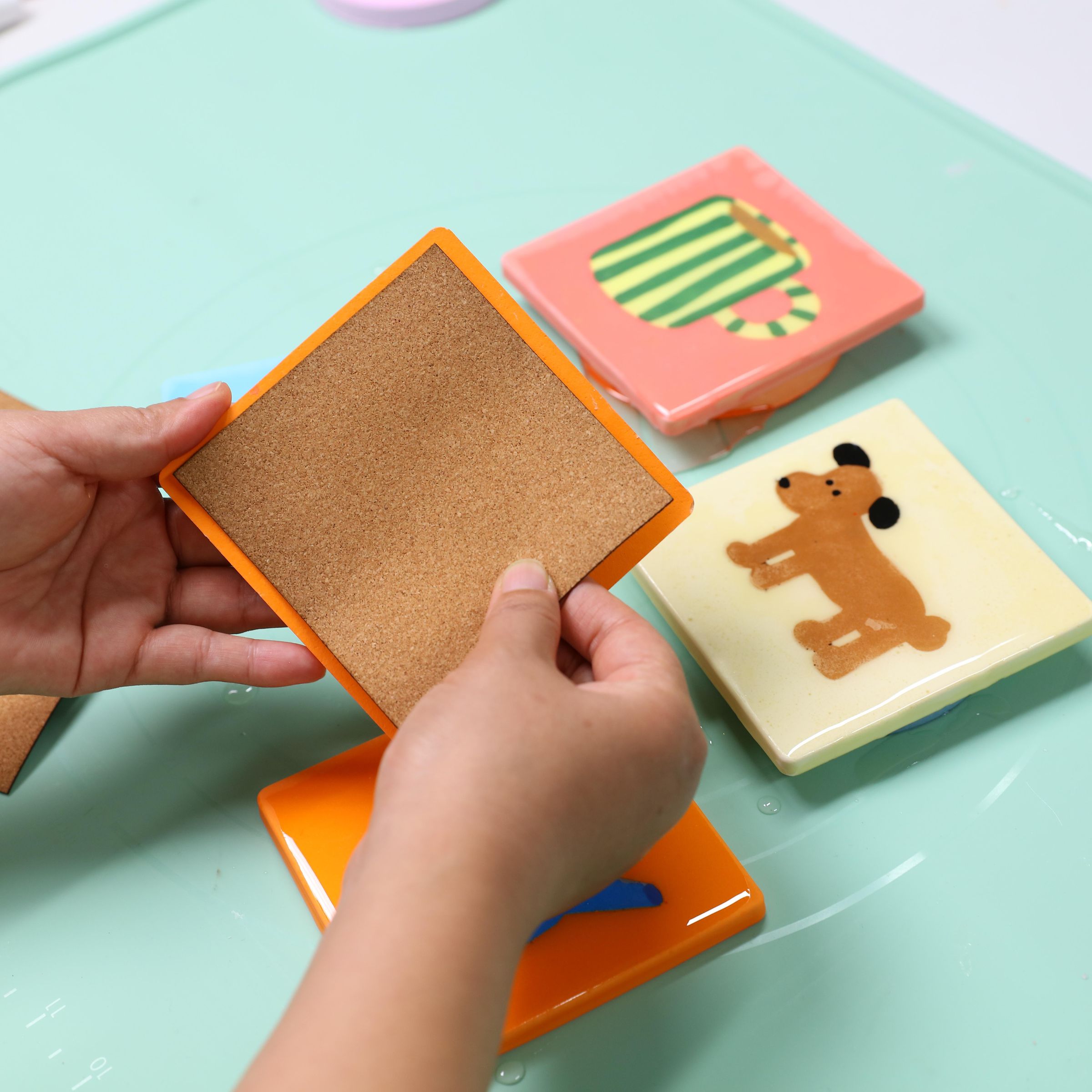 DIY Plaster Coasters With Resin Finish: a Step-by-Step Guide--Boowan ...