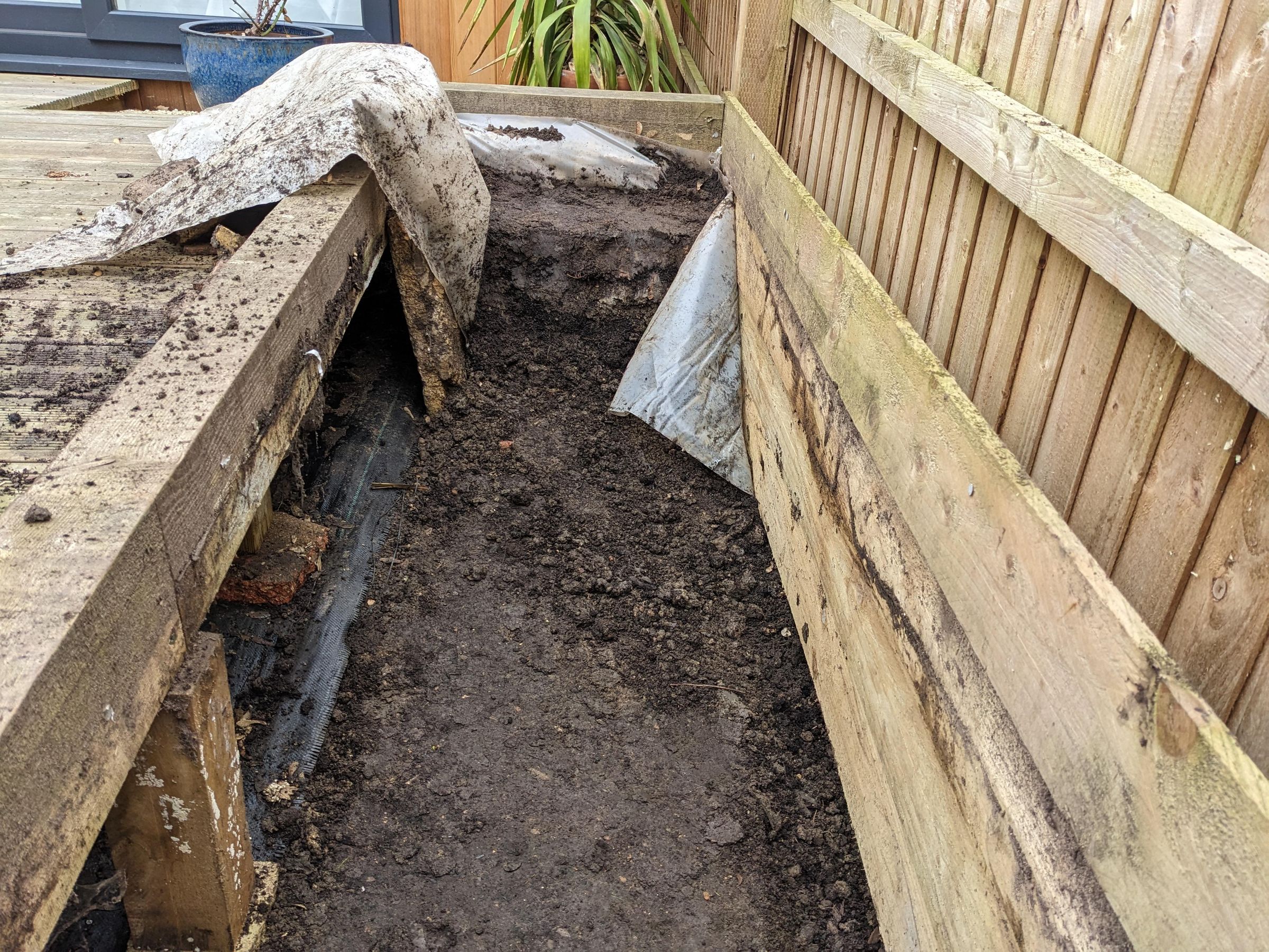 Creating a Beautiful Tiered Garden From a Boring New Build Slope : 8 ...
