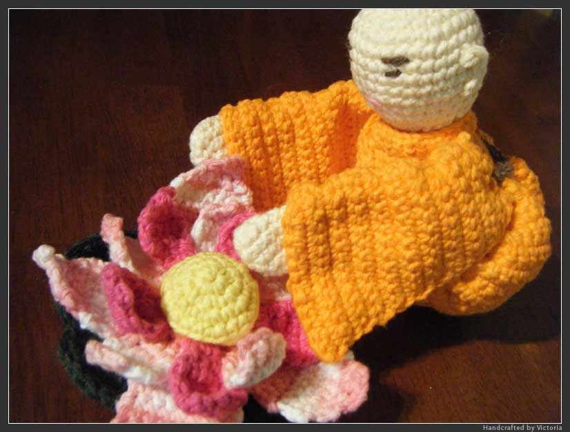 Monk With Flower - Instructables