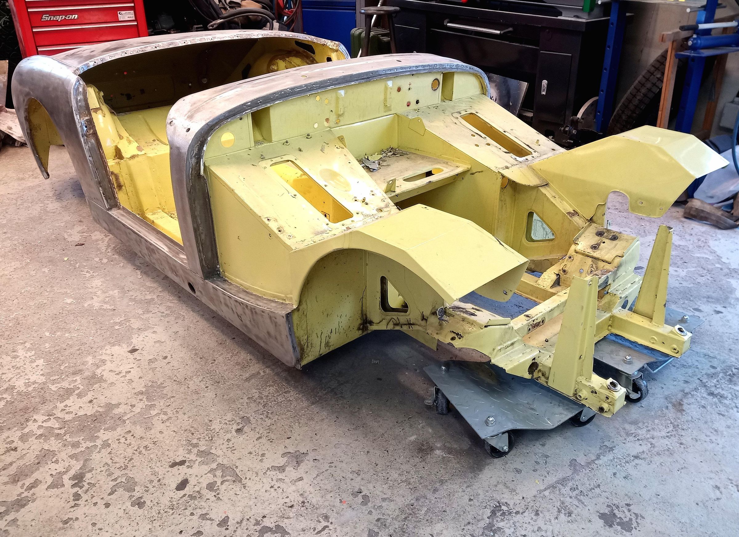 How a Respray Turned Into a Full Restoration of a 1959 Austin Healey ...