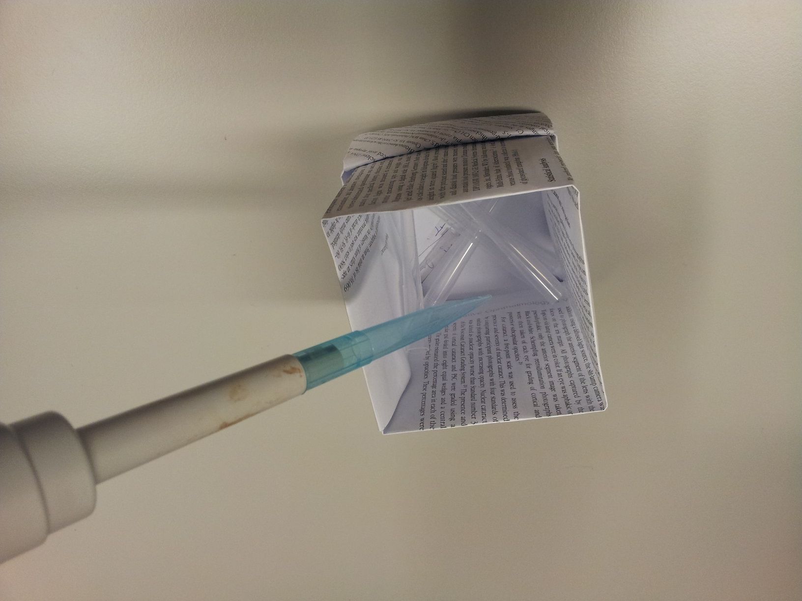 Evaluation for an APS/TEMED Aliquot in the SDS-PA Gel Protocol : 8 ...