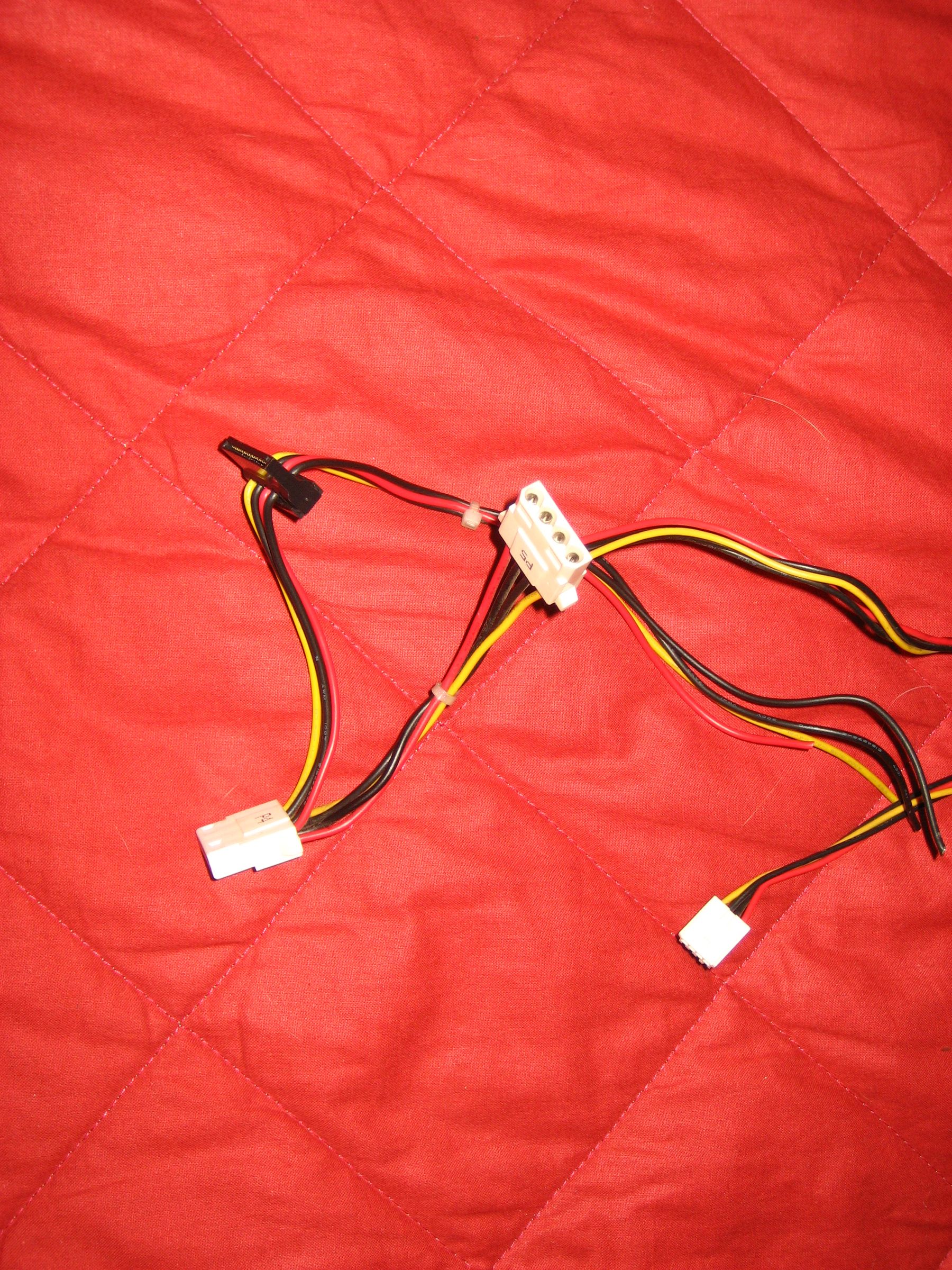 Molex SATA Floppy External Power Supply : 6 Steps - Instructables