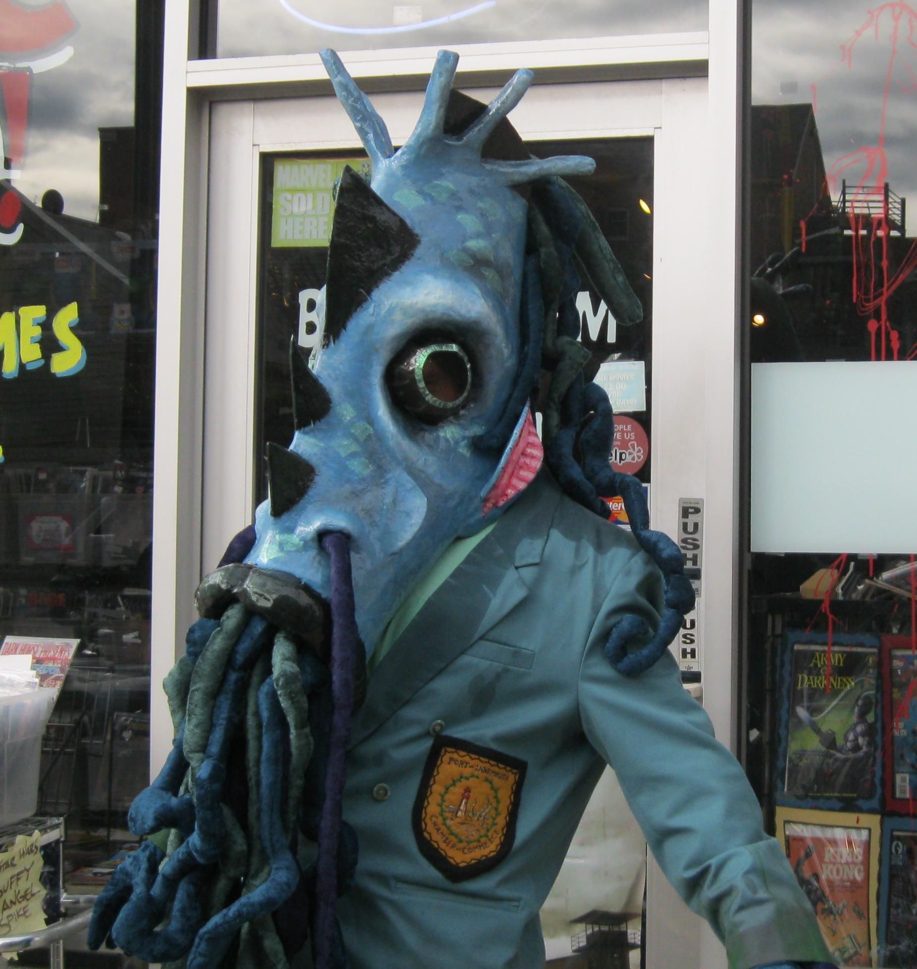 Spawn of Cthulhu Mask! : 11 Steps (with Pictures) - Instructables