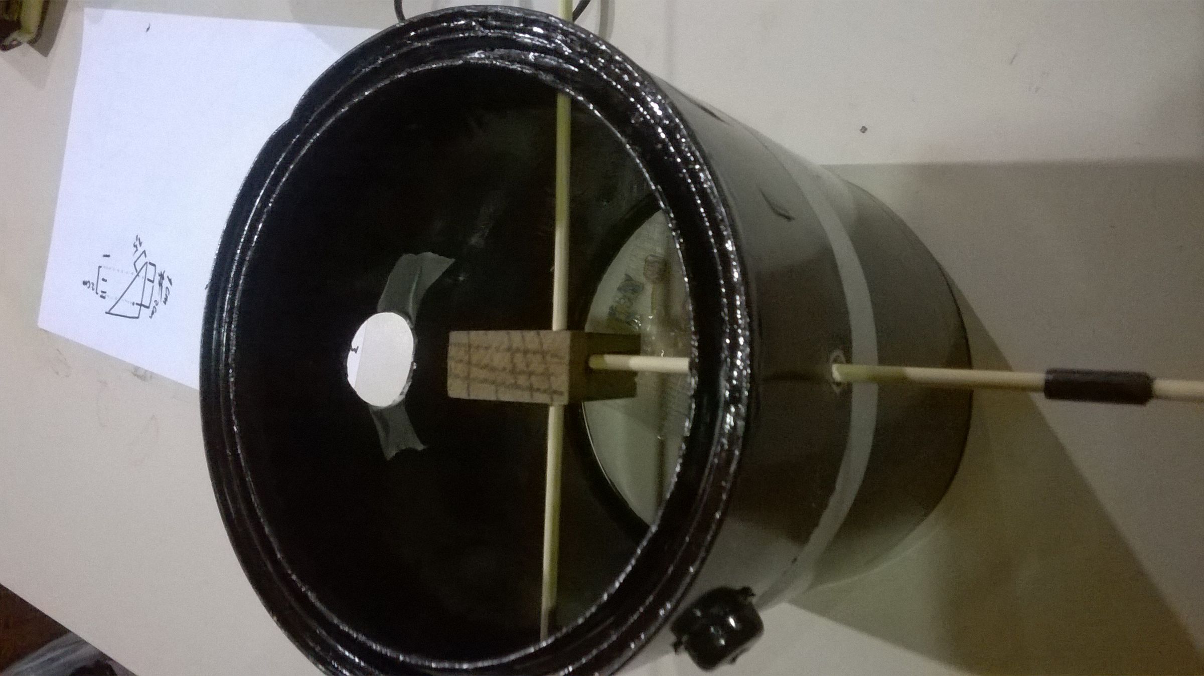 Recycled Newtonian Telescope : 6 Steps (with Pictures) - Instructables