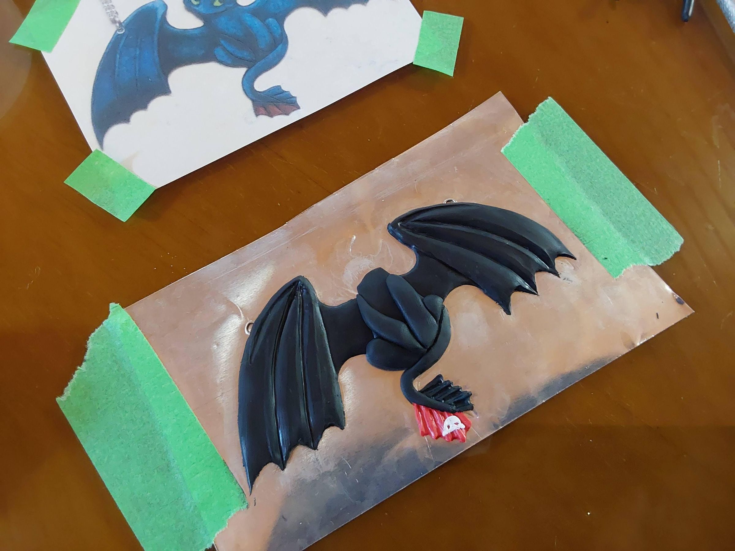 Polymer Clay TOOTHLESS Necklace : 19 Steps (with Pictures) - Instructables