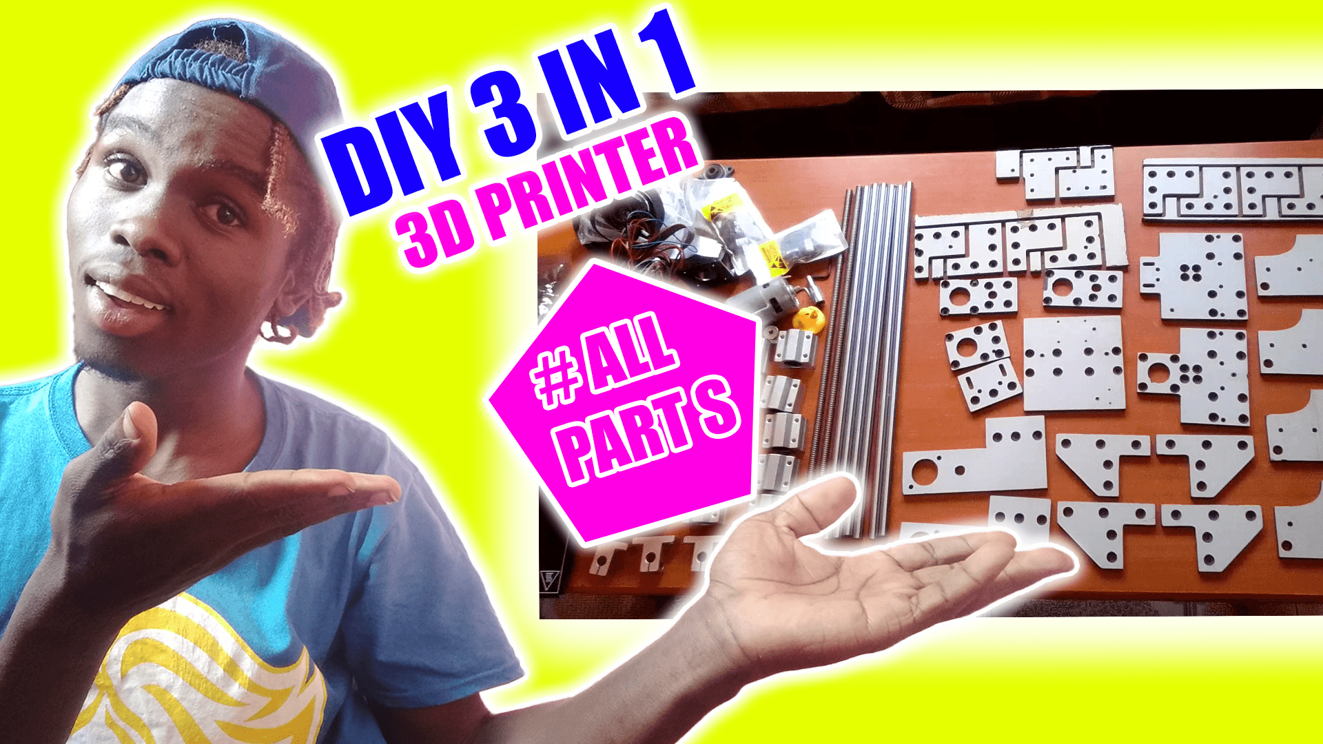 Diy 3 in 1 3d Printer | Machine CNC Machine, 3d Printing Machine, Laser ...