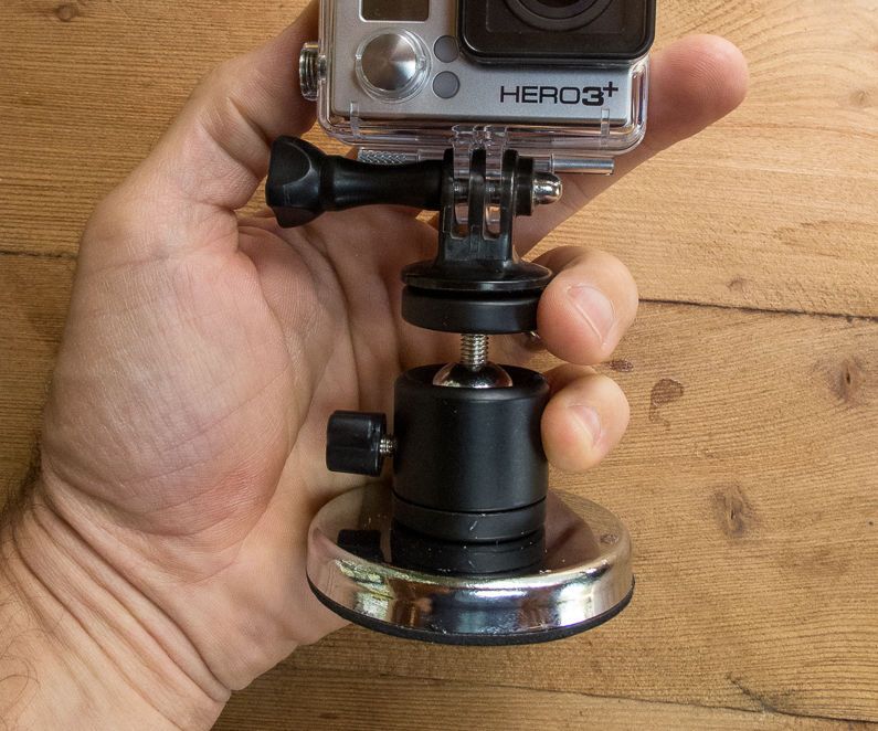 GoPro Magnetic Mini Ball Head Mount : 4 Steps (with Pictures ...