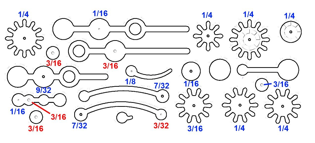 A Wood Gear Clock With a Unique Drive Mechanism : 34 Steps (with ...