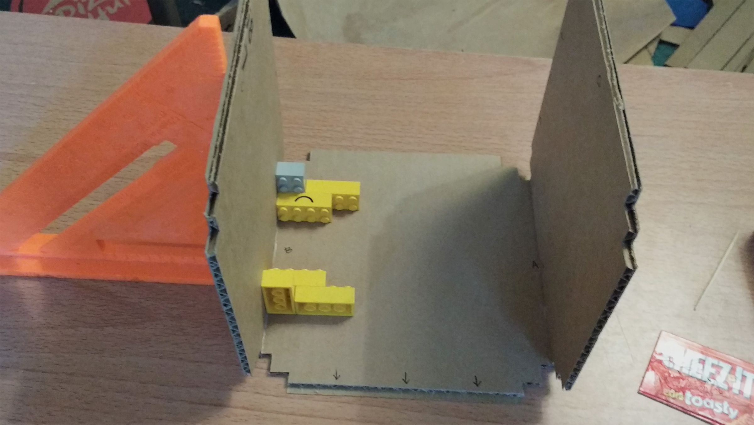 DIY Cardboard Super Mario World Question Mark Block Shelf : 19 Steps ...