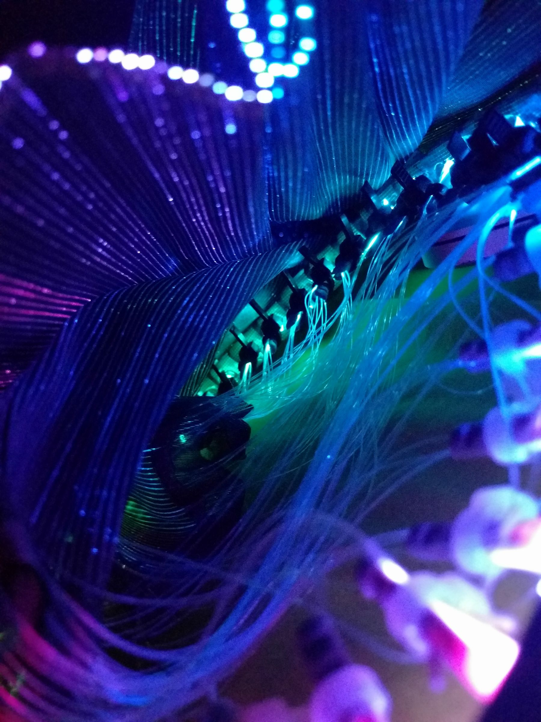 Living Rainbow- an Arduino Controlled Fiber Optic Cape : 10 Steps (with ...