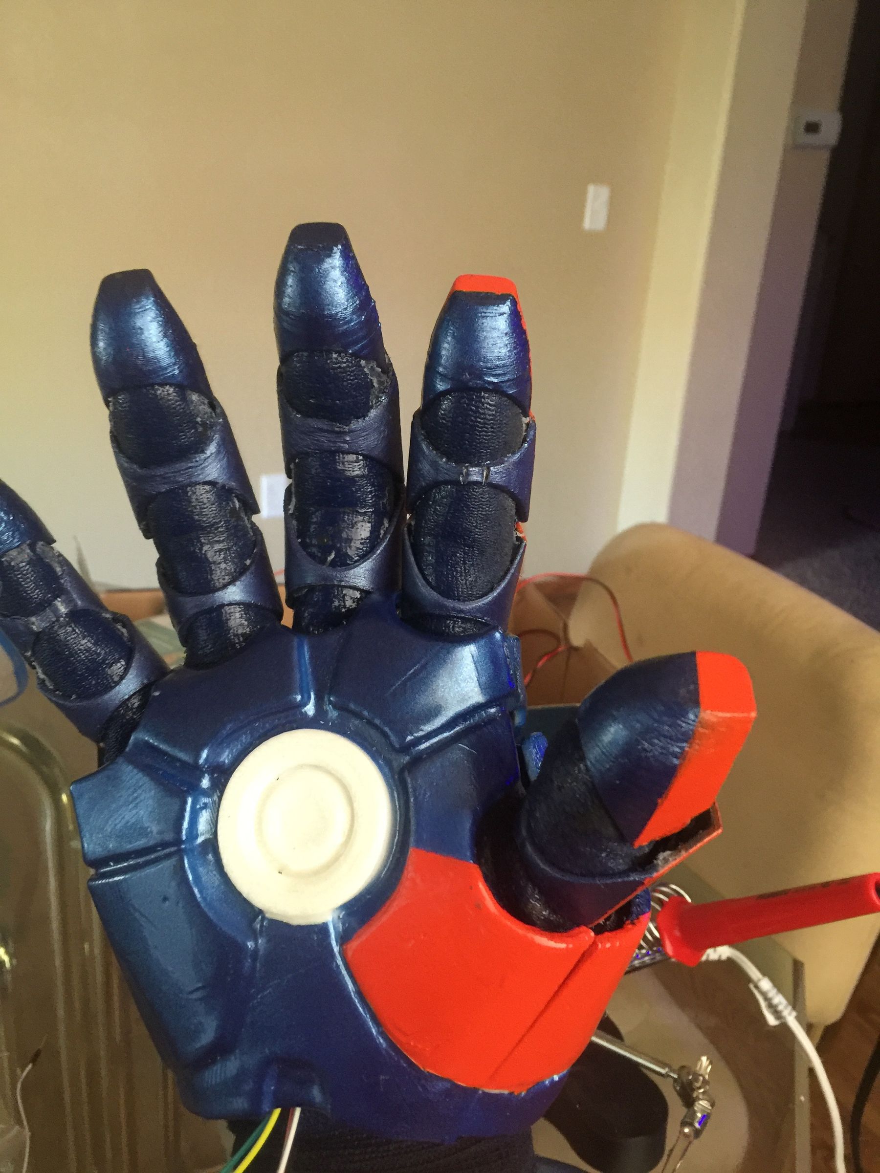 Bionic Iron Man Glove : 12 Steps (with Pictures) - Instructables