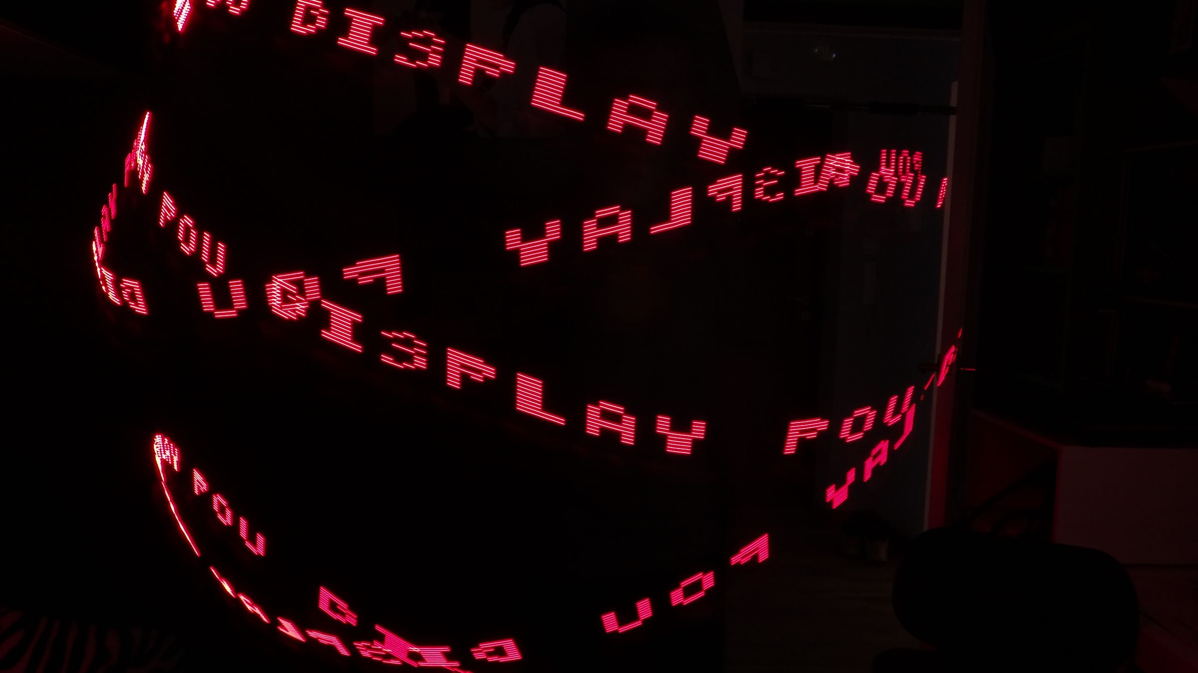 Simple Arduino Based POV Display : 7 Steps (with Pictures) - Instructables