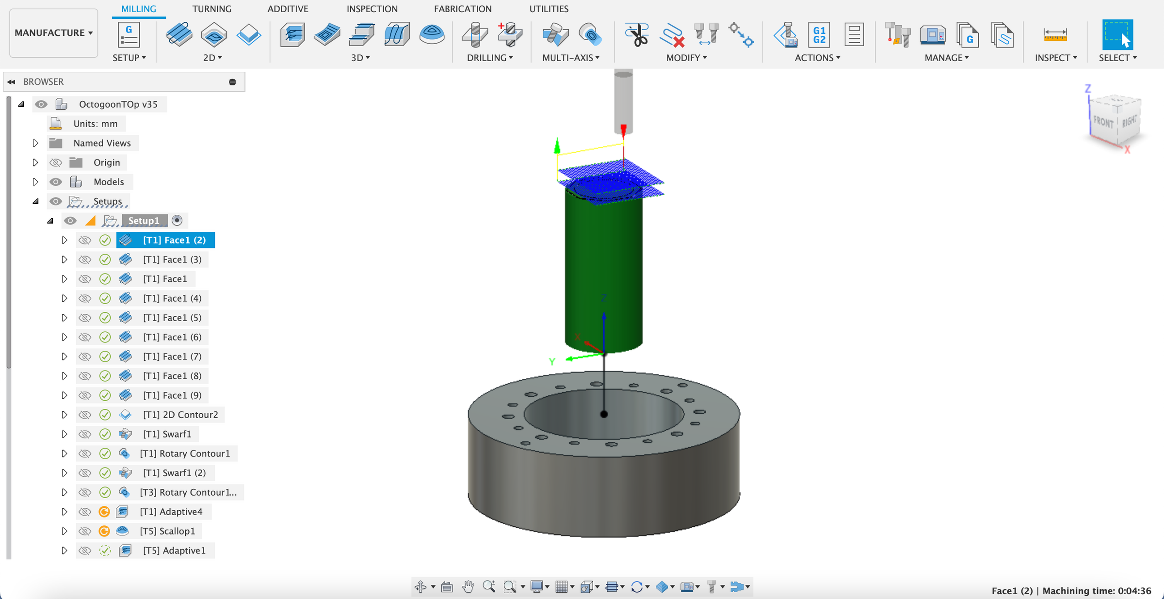 5-Axis CNC Milled Knob Using Fusion 360 Manufacturing : 22 Steps (with Pictures) - Instructables