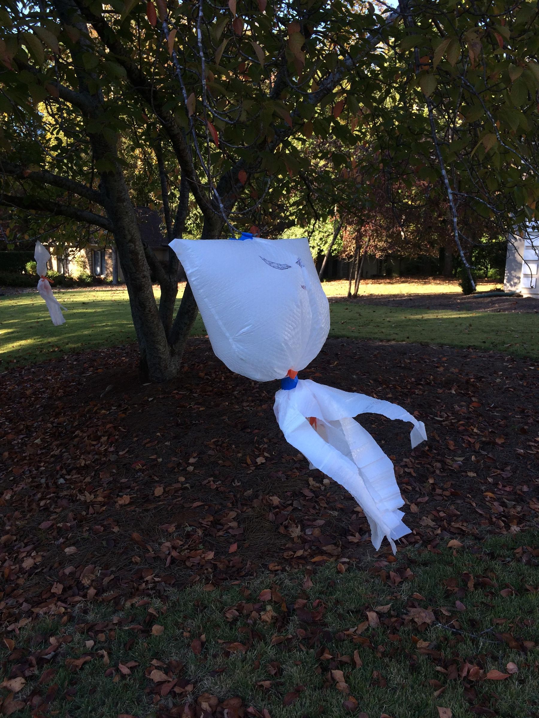 Flying Ghost Made From Everyday Objects : 5 Steps - Instructables