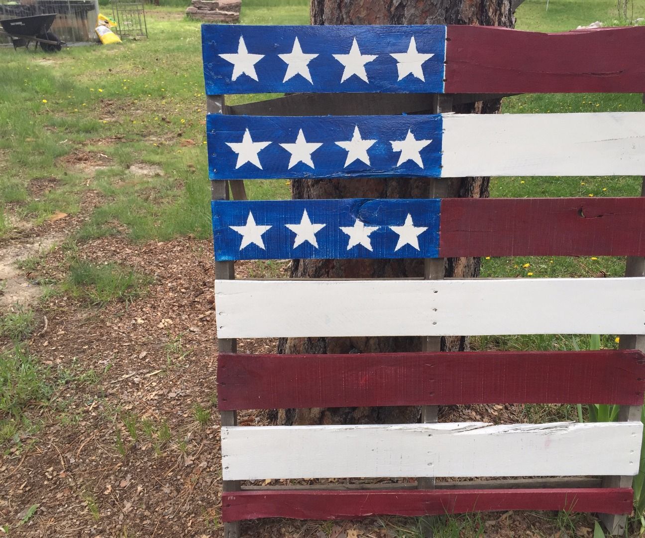 Pallet Flag : 3 Steps (with Pictures) - Instructables