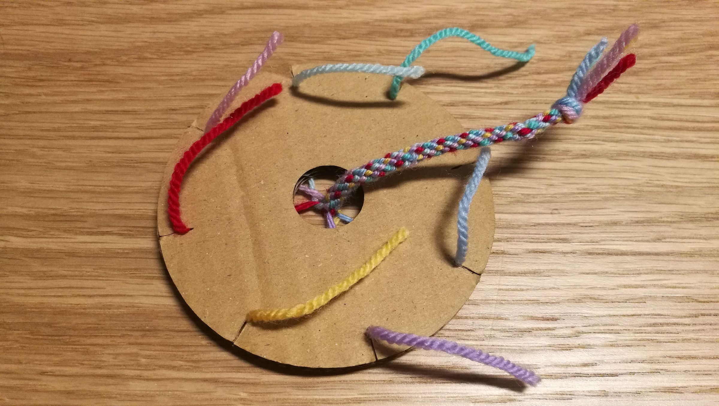 Viking Braids - Make a Trollen Wheel : 6 Steps (with Pictures ...