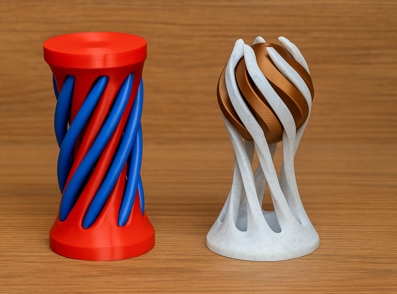 3D Printed Spiral Art Sculptures : 4 Steps (with Pictures) - Instructables