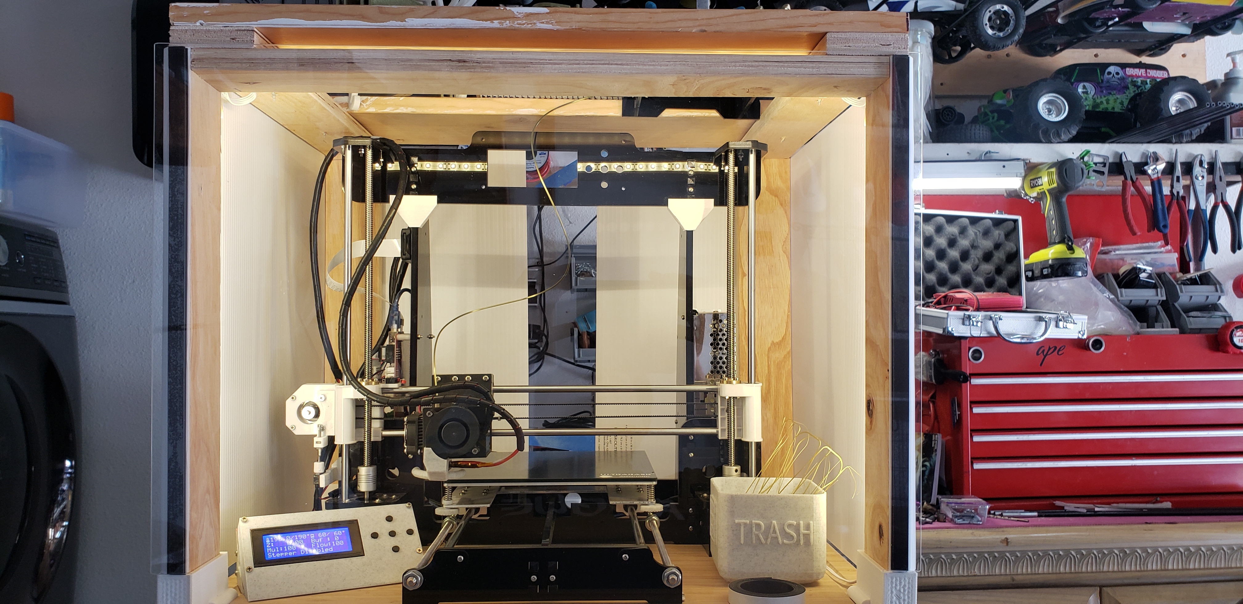 LED Lighting for 3D Printer Enclosure : 5 Steps - Instructables