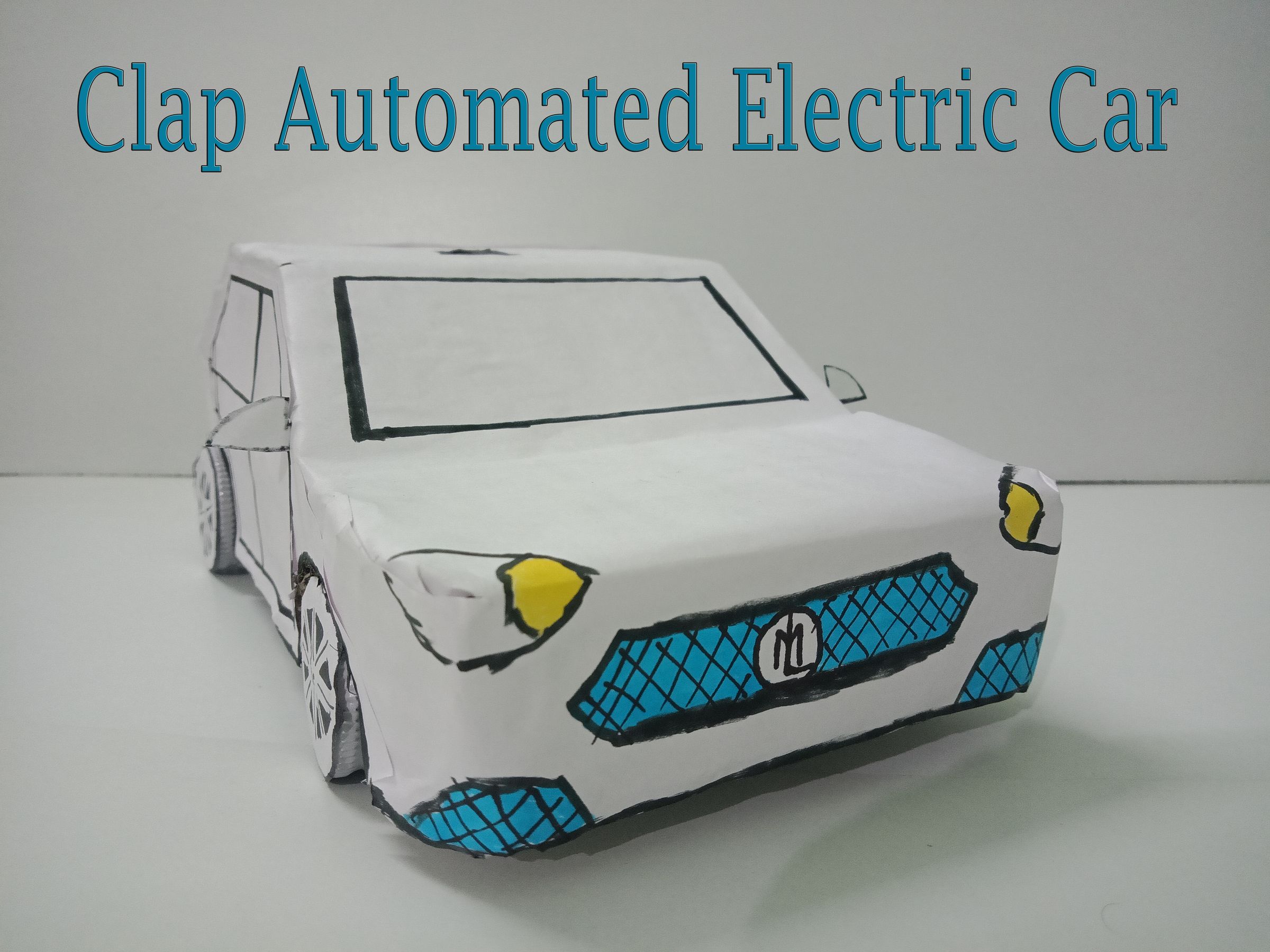 DIY || Clap Automated Electric Car || Without Arduino : 3 Steps ...