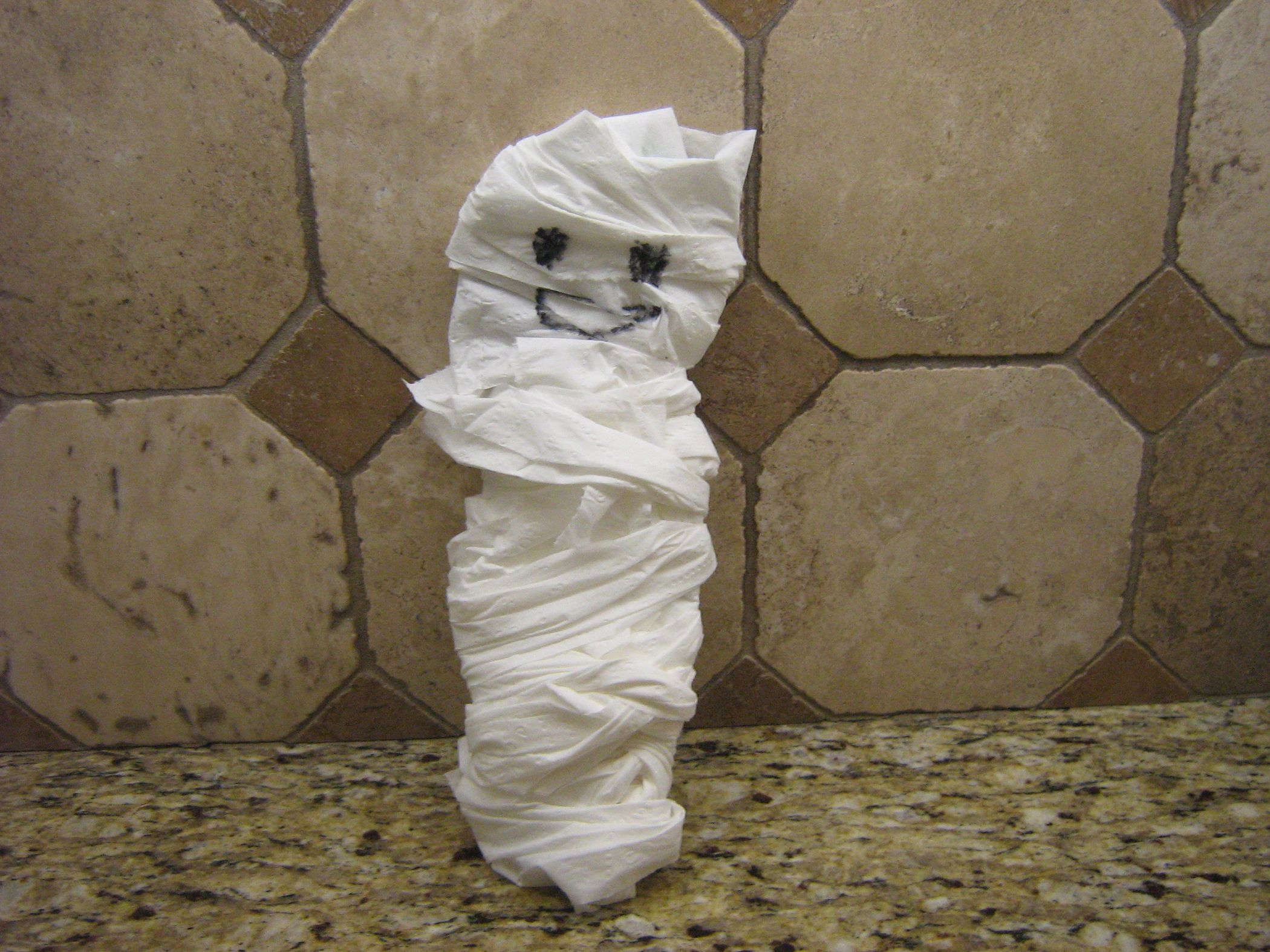 Cool Halloween Mummy Decoration! : 6 Steps - Instructables