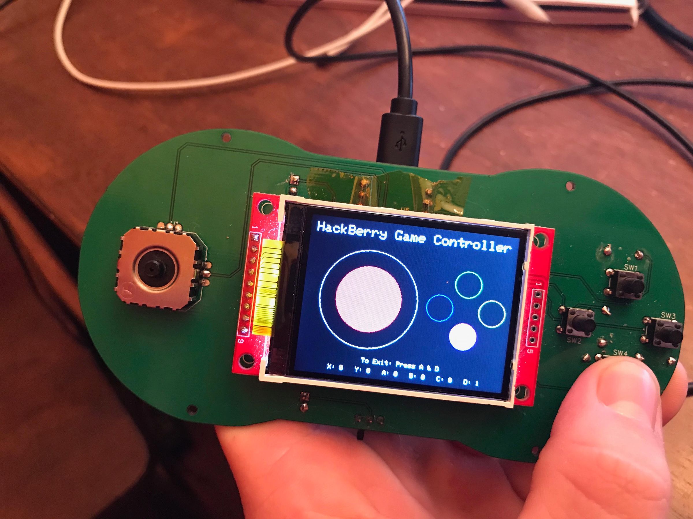 Berry Racer - a Game Programmed in Arduino and Played on a Custom PCB ...