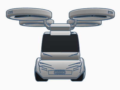 Creating a Flying Car Using 3D Designing! (TinkerCad and Fusion 360) : 10 Steps - Instructables