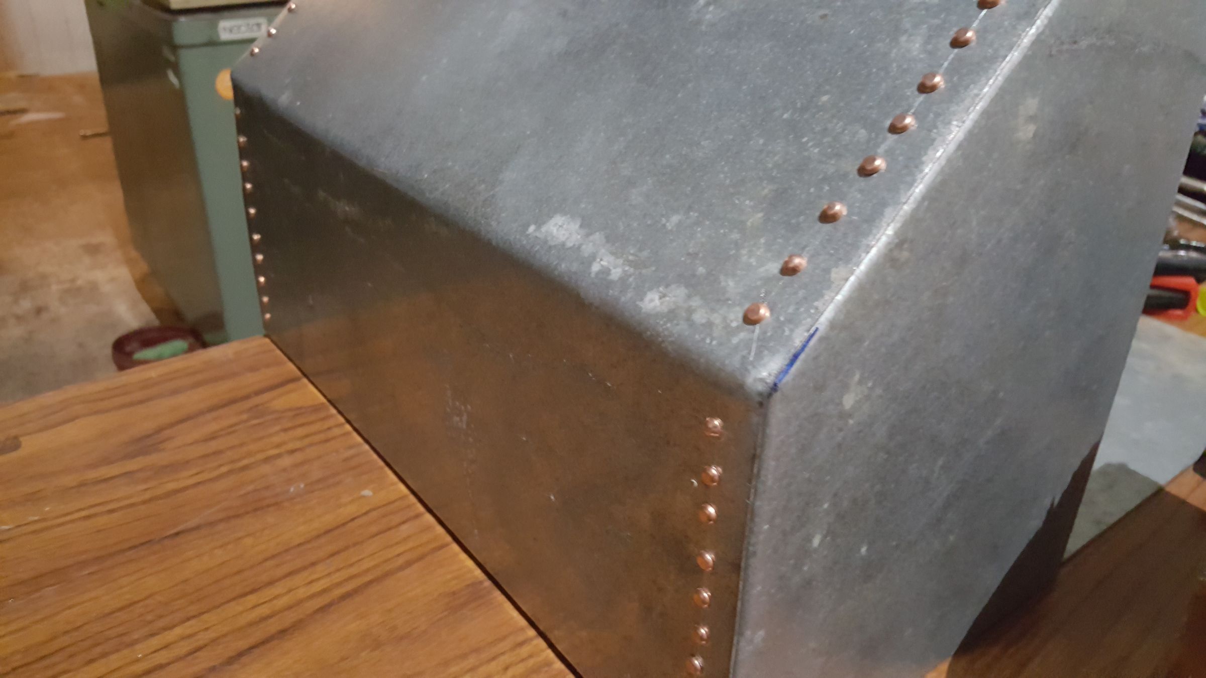 Making Copper Riveted Metal Boxes or Drawers : 10 Steps (with Pictures ...
