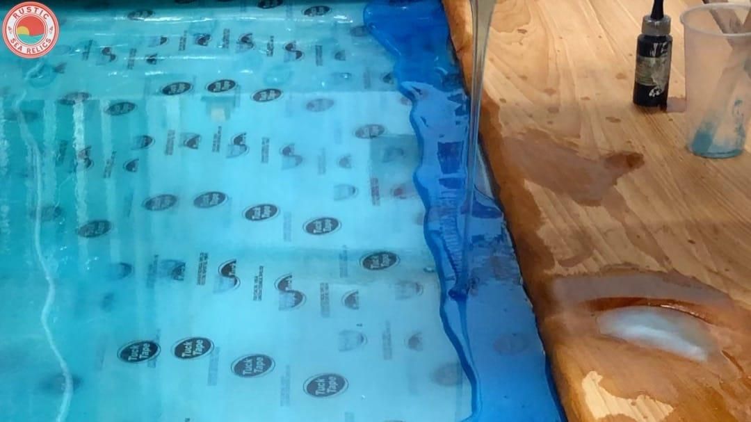 How to Make Epoxy Resin Ocean Art With Waves : 14 Steps (with Pictures ...