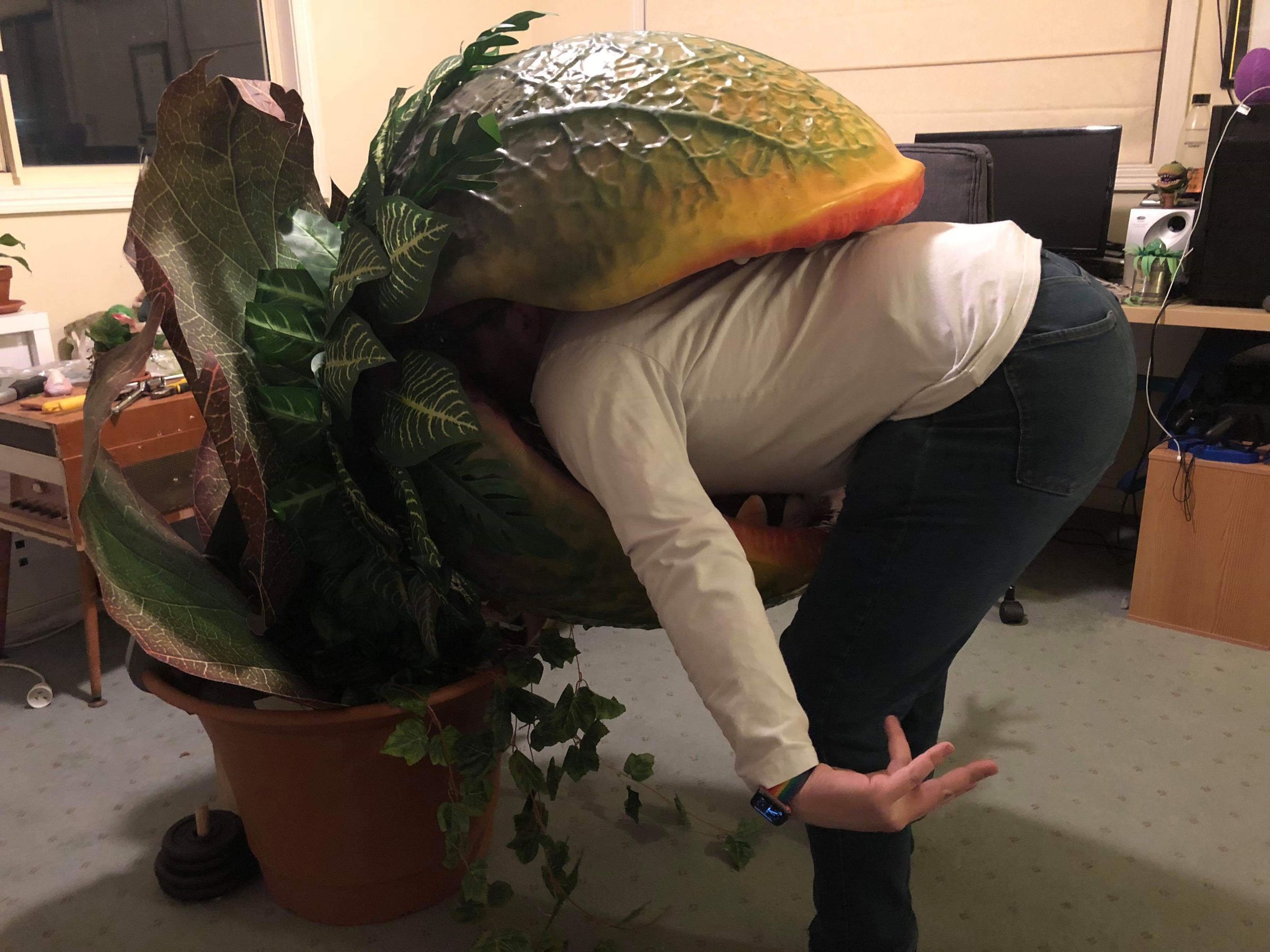 Giant 3D Printed Man-Eating Plant : 8 Steps (with Pictures) - Instructables