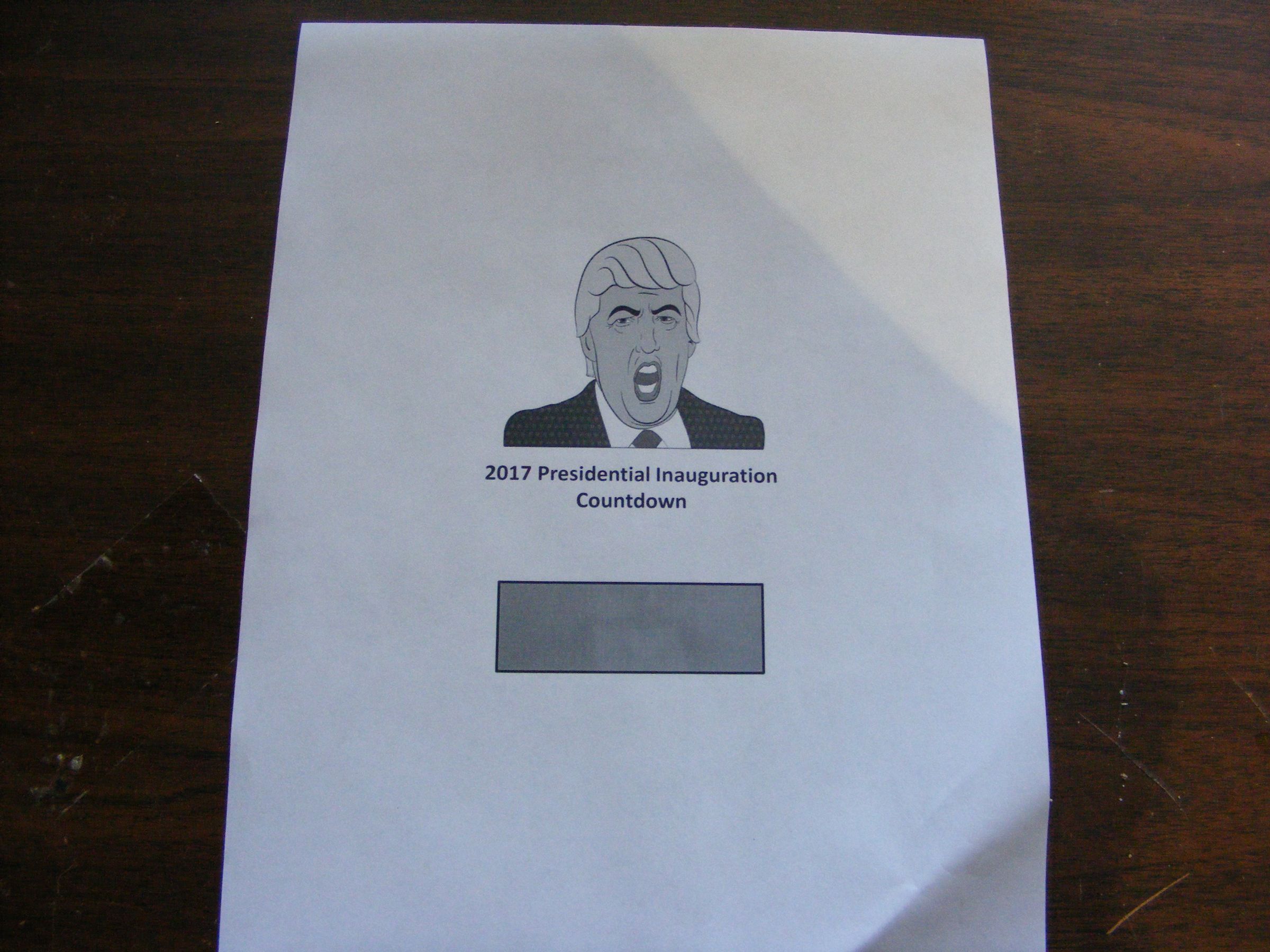 Presidential Inauguration Countdown Clock (Wifi) : 6 Steps - Instructables