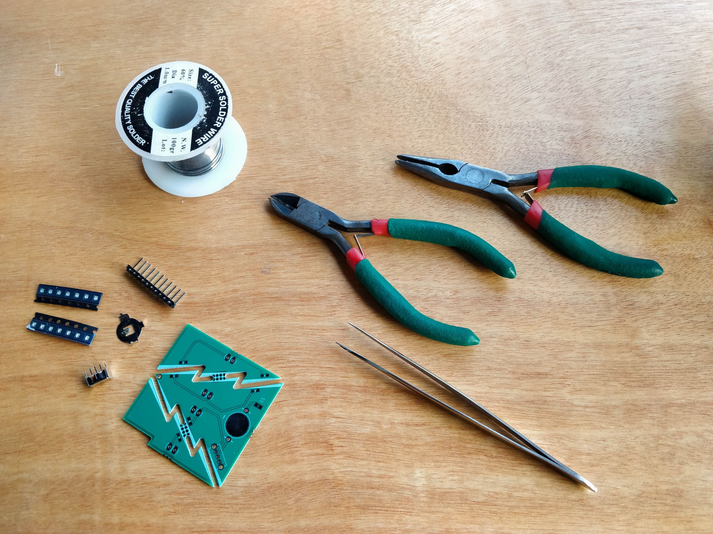 $1 PCB Christmas Tree : 7 Steps (with Pictures) - Instructables