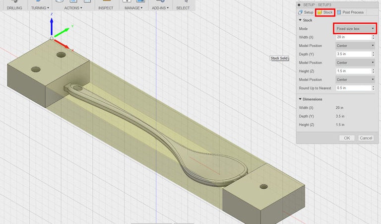 Cnc Machining Preparing Stock 3 Steps Instructables