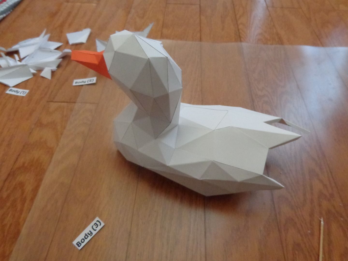 3D Duck Papercraft Model : 13 Steps - Instructables