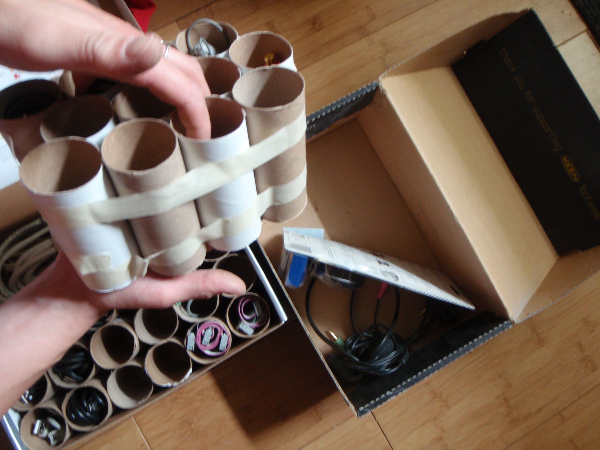 TP Roll Organizer Box Instructable : 3 Steps - Instructables