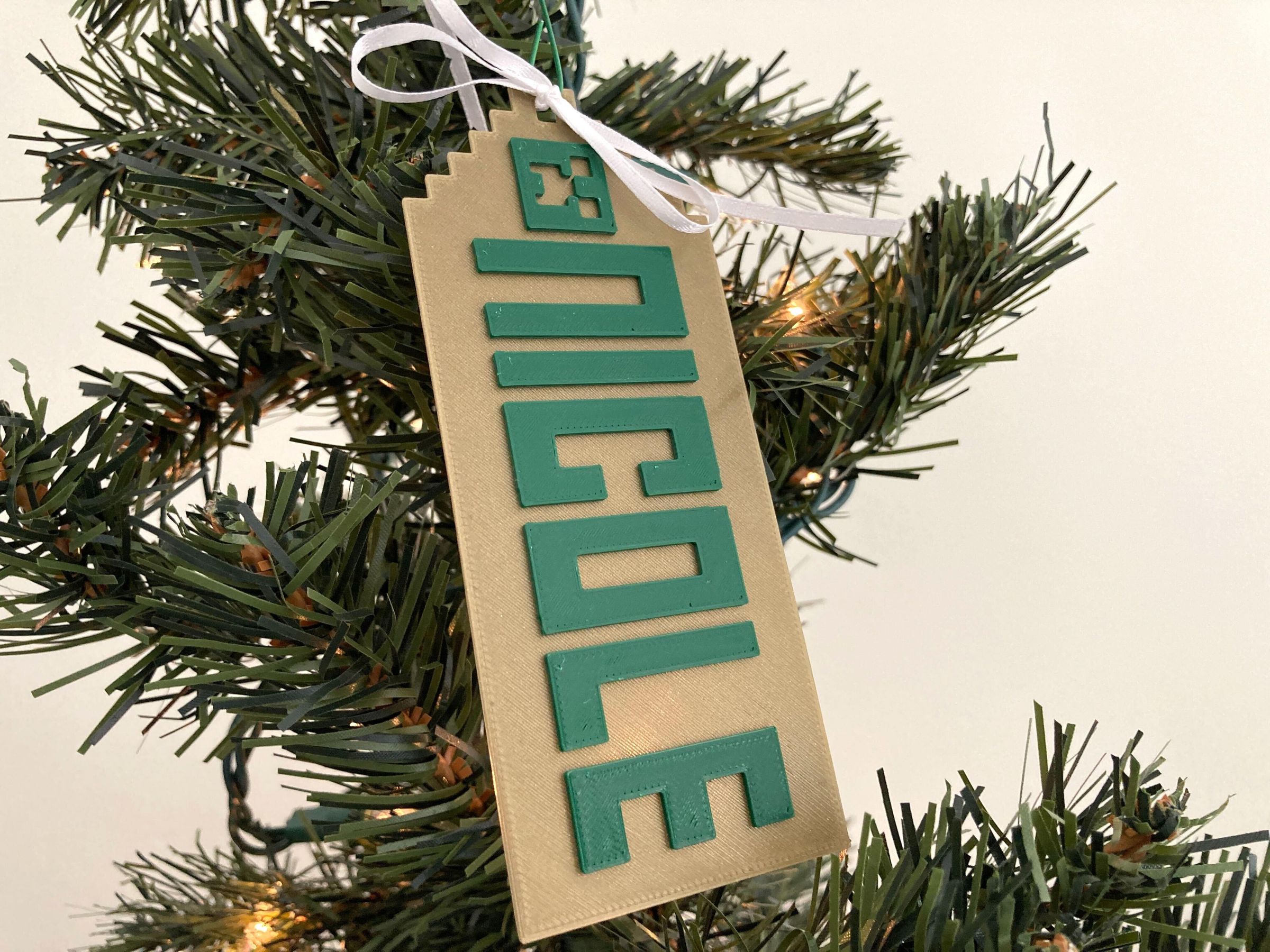 Custom Fonts in Tinkercad - Personalized Stocking Tags : 5 Steps (with ...