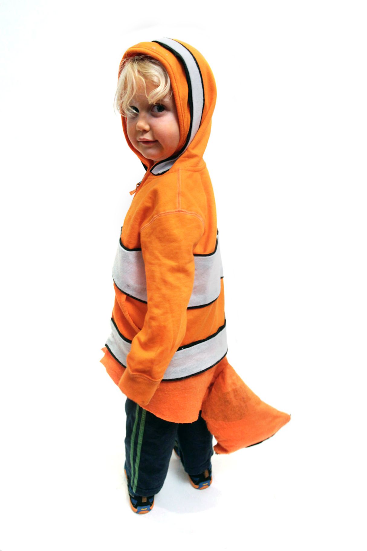 No-Sew Finding Nemo Clownfish Costume : 8 Steps (with Pictures ...