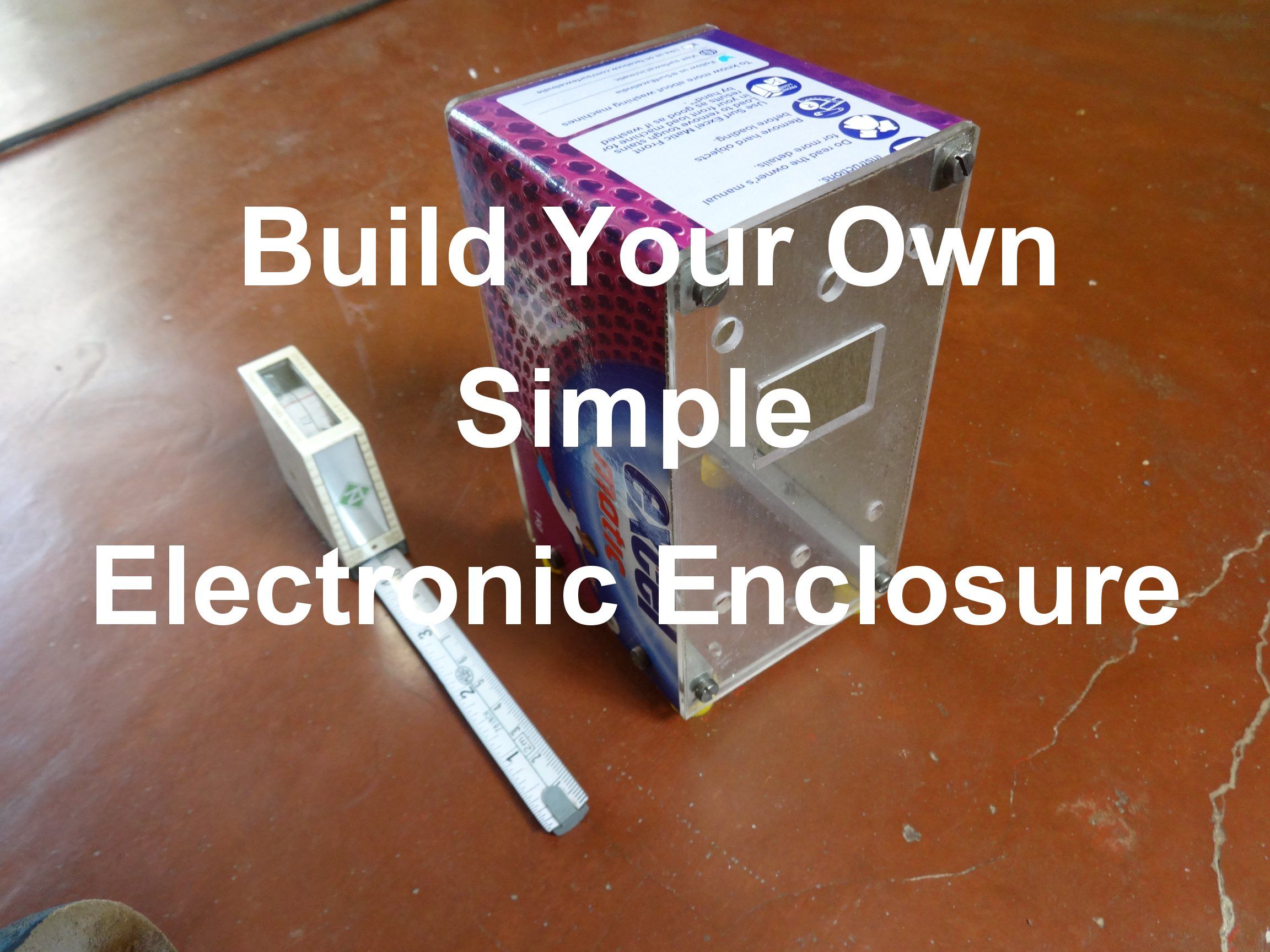 Simple DIY Electronic Enclosure : 3 Steps (with Pictures) - Instructables
