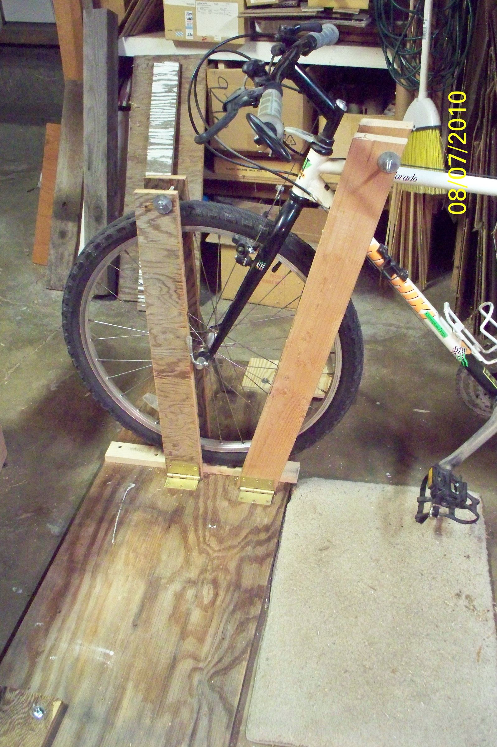 How to Make a Bicycle Rack, Frugally - Instructables