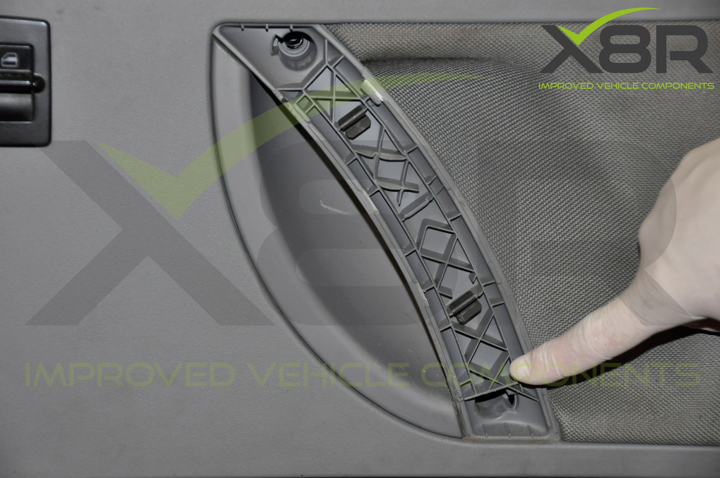 New VW Beetle Interior Door Grab Pull Metal Handles Replacement Repair ...