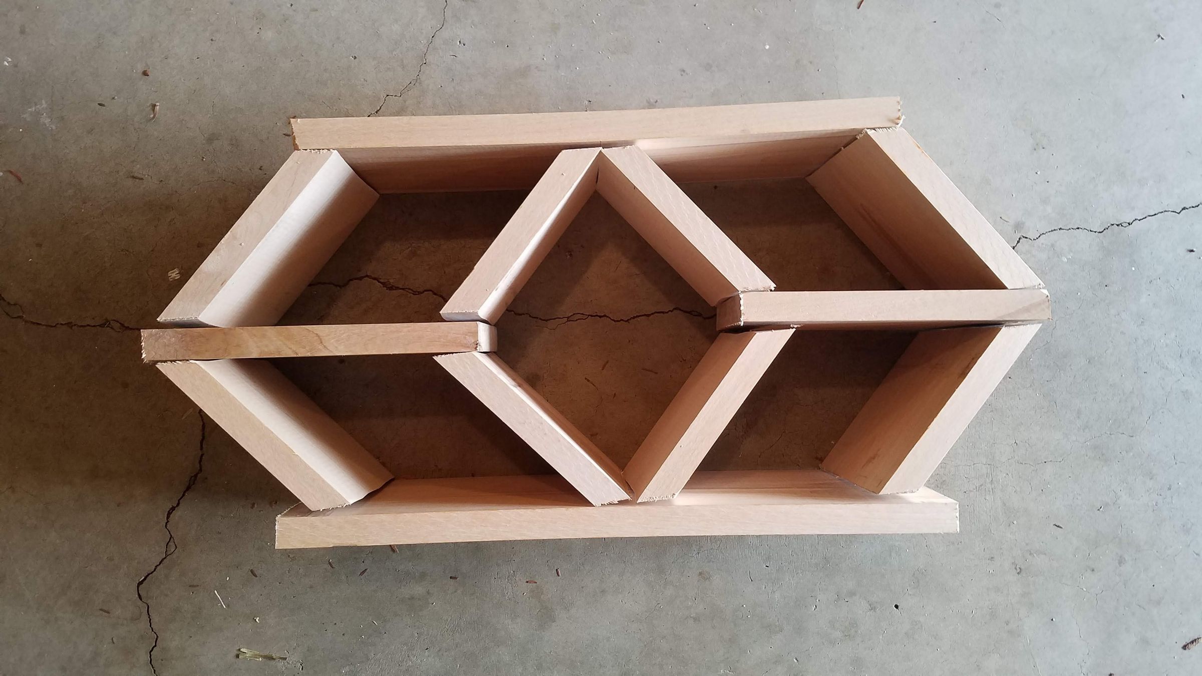 Angular Knick Knack Shelf : 4 Steps (with Pictures) - Instructables