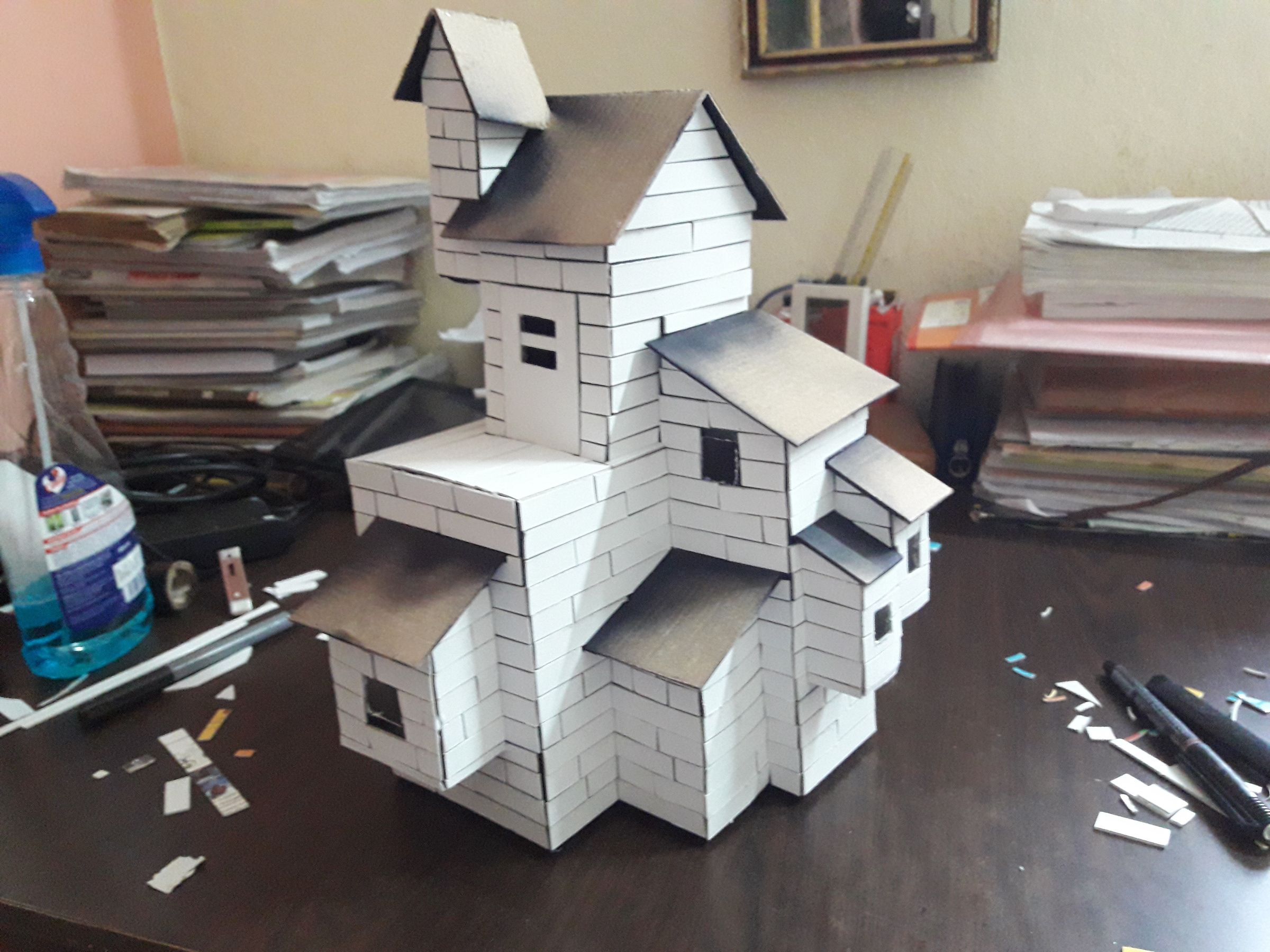 DIY Cardboard House : 8 Steps (with Pictures) - Instructables