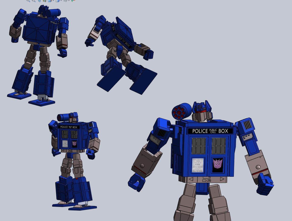 Tardis Transformer: (with Pictures) - Instructables