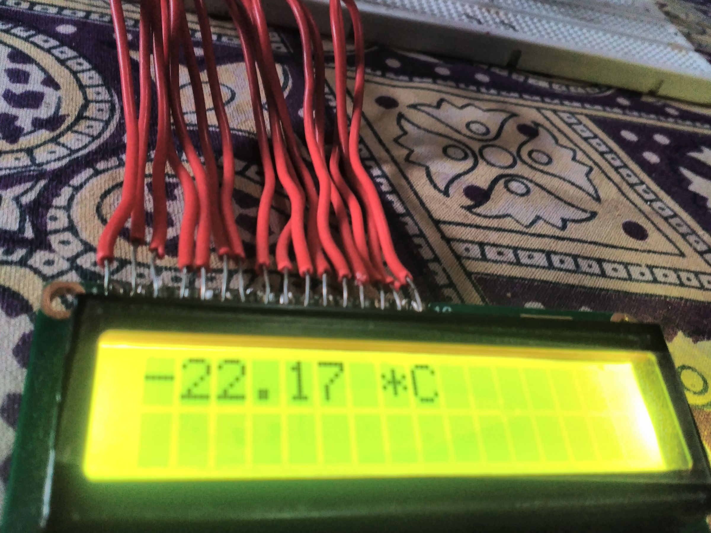 LCD Thermometer - Arduino : 3 Steps - Instructables
