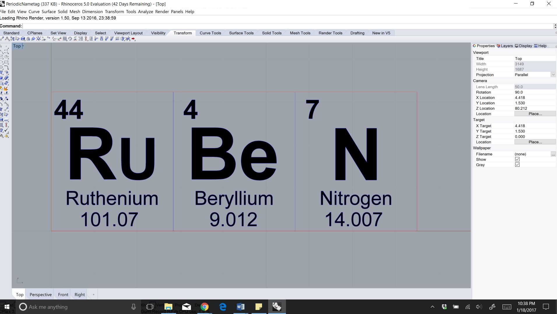 Laser Cut Periodic Table Name Tag : 3 Steps (with Pictures) - Instructables