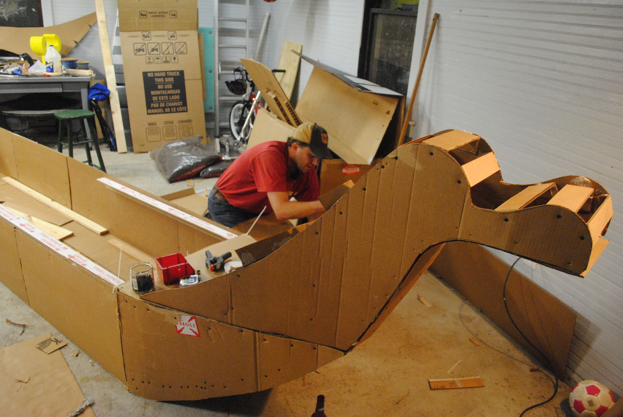 Cardboard Boat Designs Plans