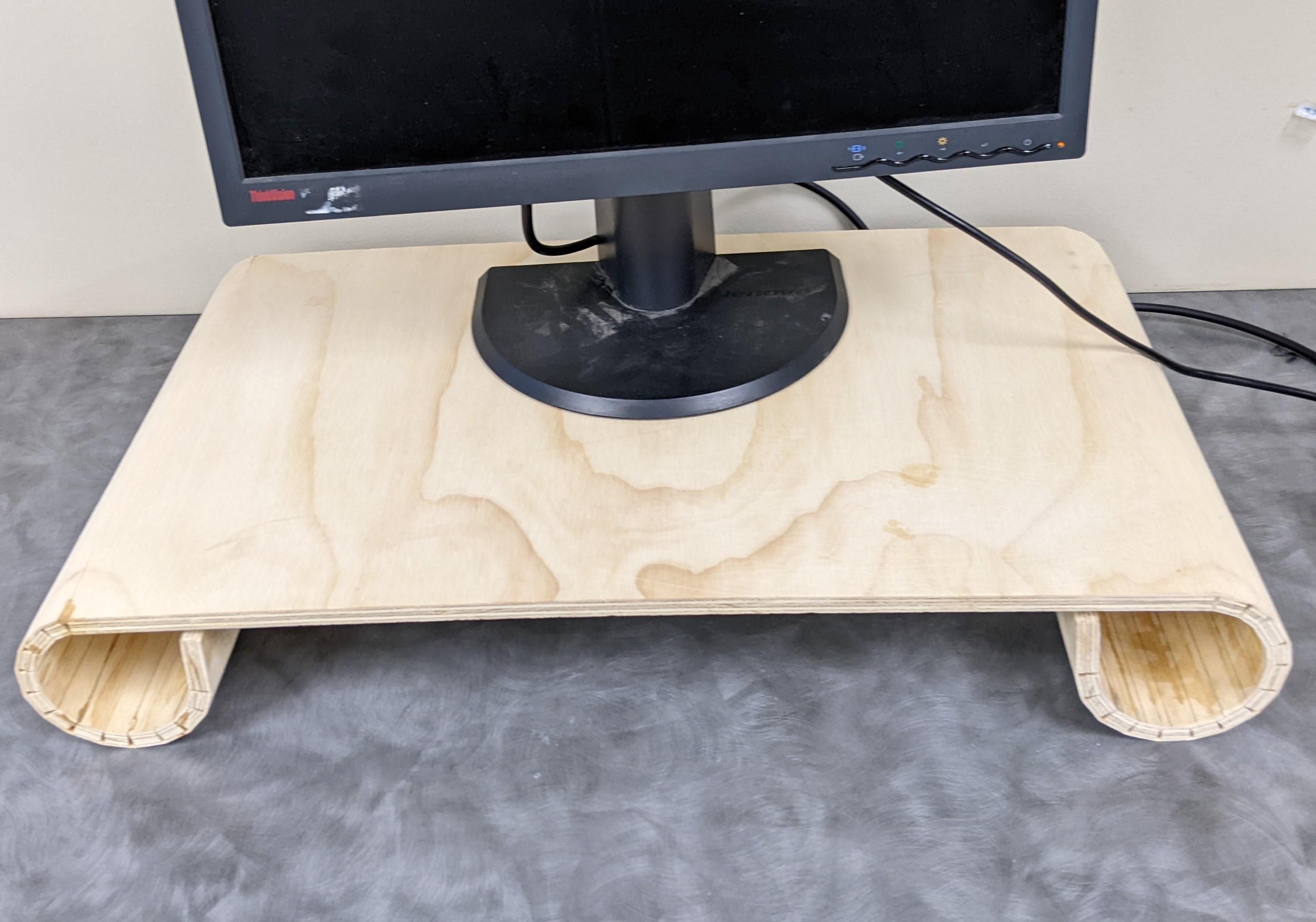 Bent Plywood Monitor Stand : 7 Steps - Instructables
