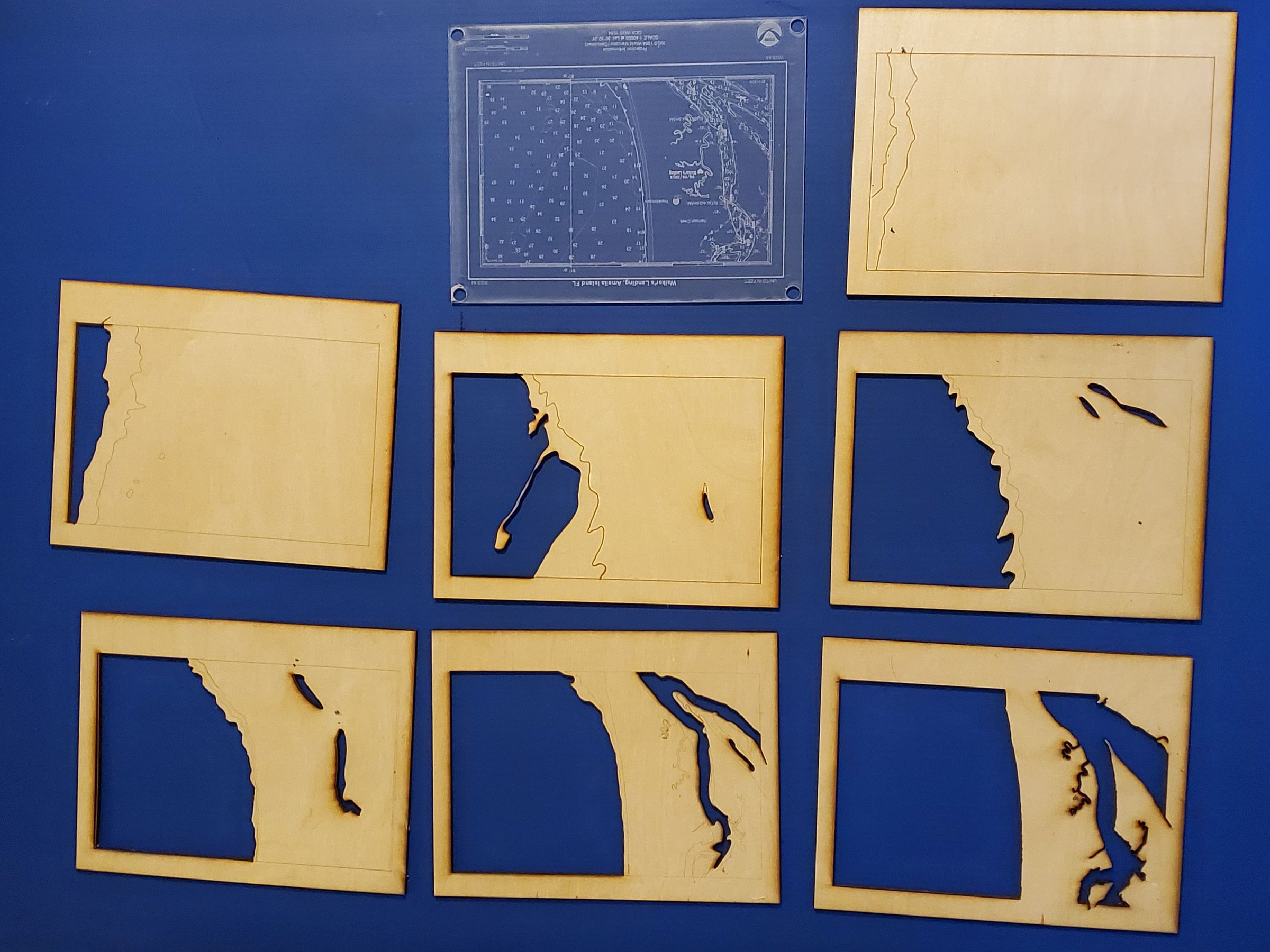 Custom Nautical Chart With Accompanying Bathymetric Contours : 5 Steps ...